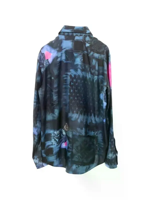 LOUIS VUITTON 2010s Damier Salt Long-sleeve Shirt
