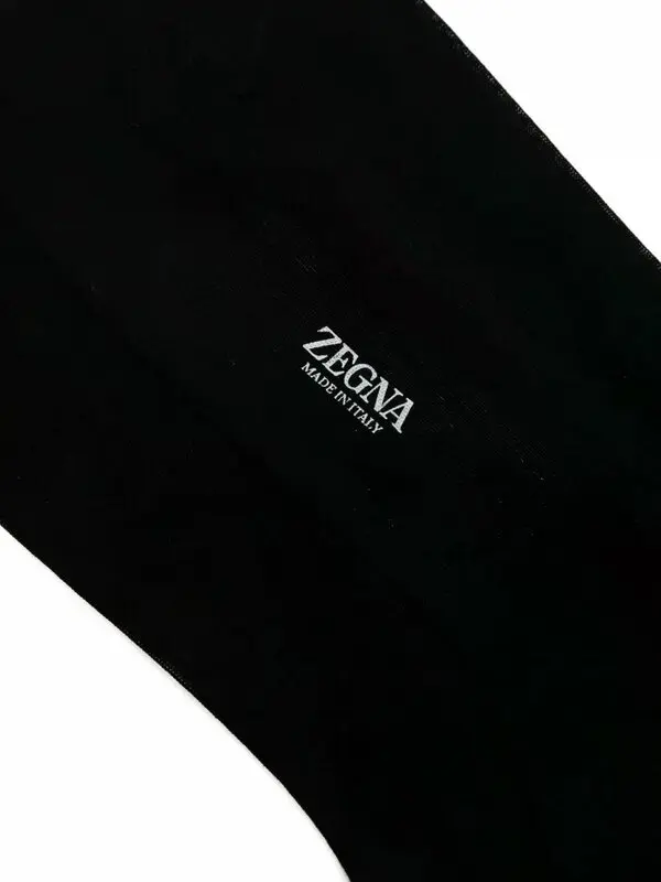 Zegna Logo Socks