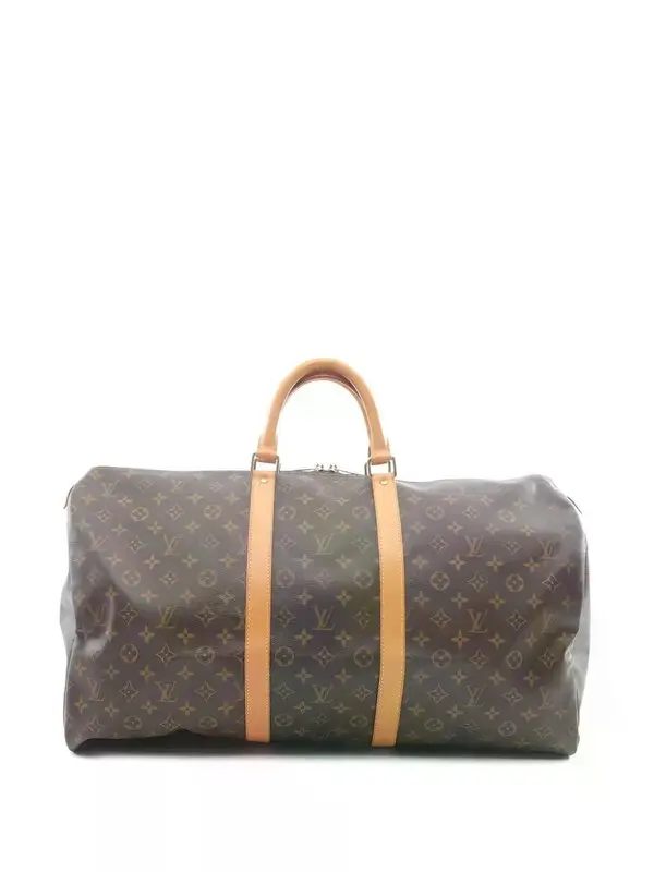 LOUIS VUITTON 1998 Keepall 55 Monogram Tote Bag