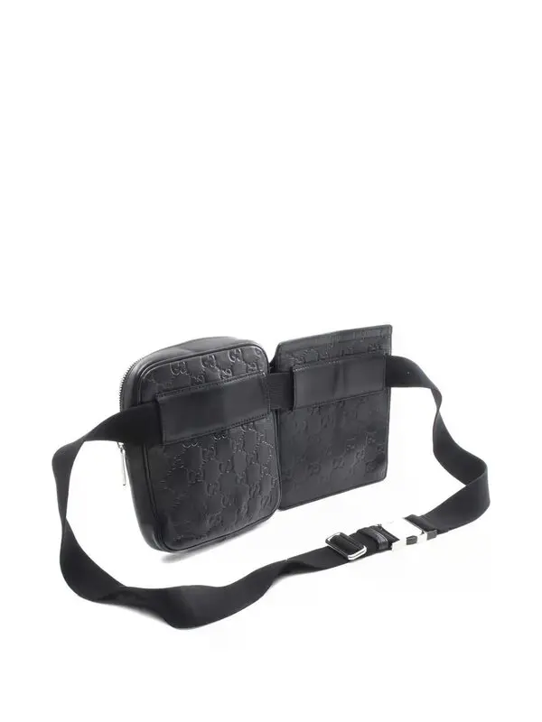Gucci 2000s Sima Double Pouch Belt Bag
