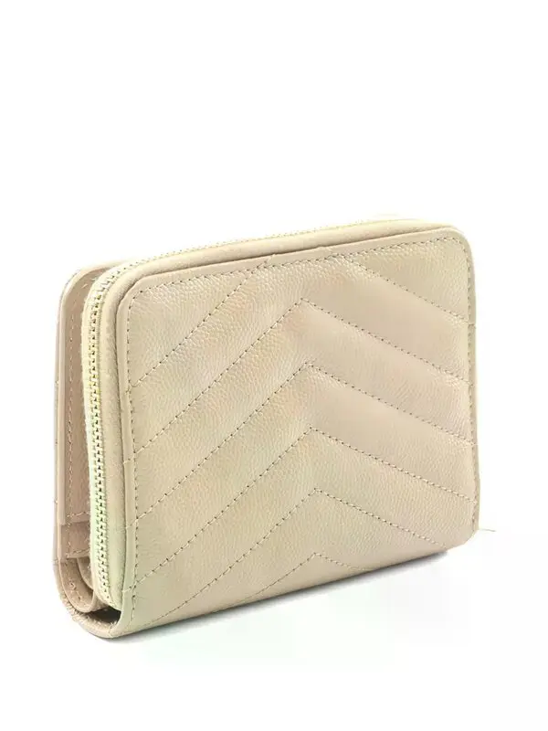 Saint Laurent 2010s Cassandre Bi-fold Leather Wallet