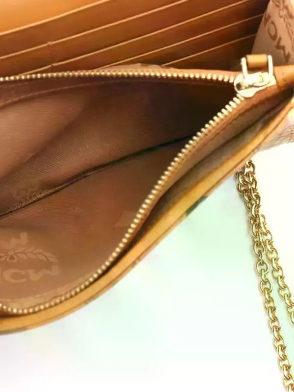 Mcm 2000s Bijou Studs Chain Cross Body Bag