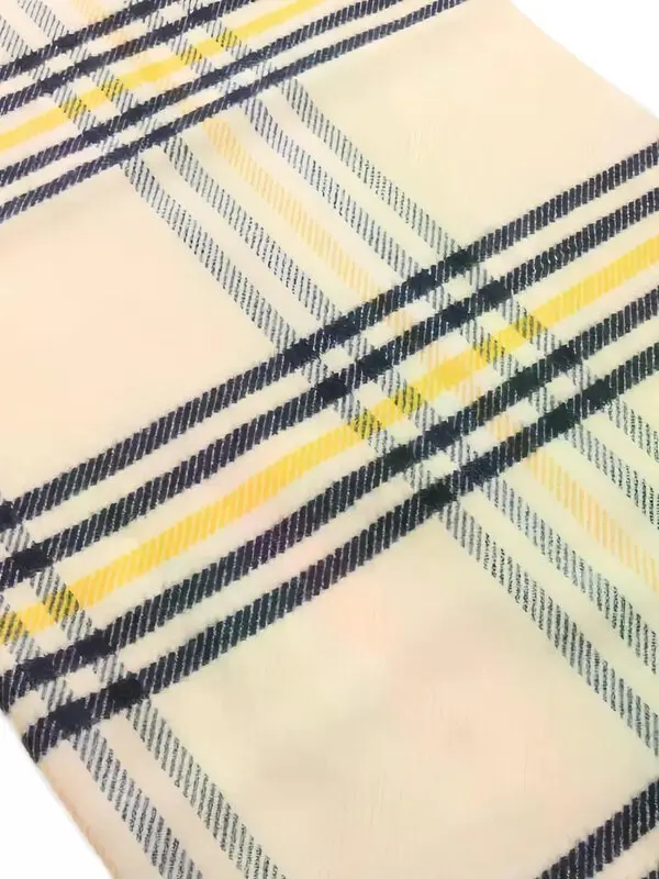 Hermès 2010s Striped Cashmere Scarf