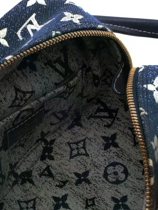 LOUIS VUITTON 2010s Denim Monogram Tote Bag