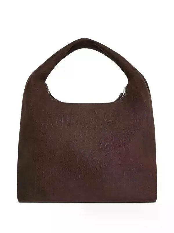 Manière De Voir Aubin Braided Suede Tote Bag