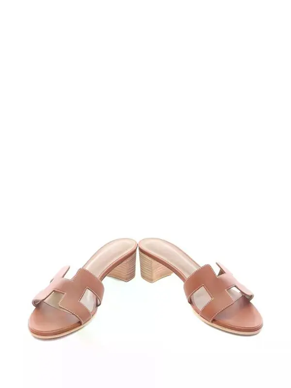 Hermès Oasis Leather Sandals