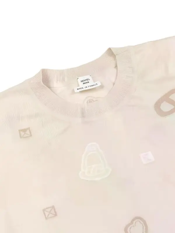 Hermès Candy Libris Short-sleeve Top