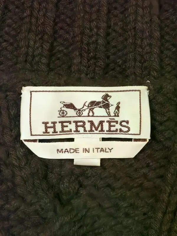 Hermès Torsad Yoke Turtleneck Sweater