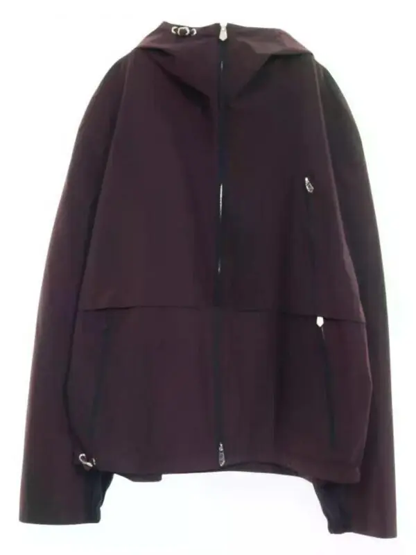 Hermès 2010s Hooded Lightweight Jacket