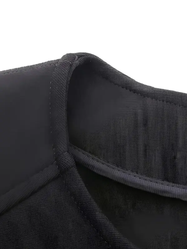 Hermès 2010s Collarless Zip-up Jacket