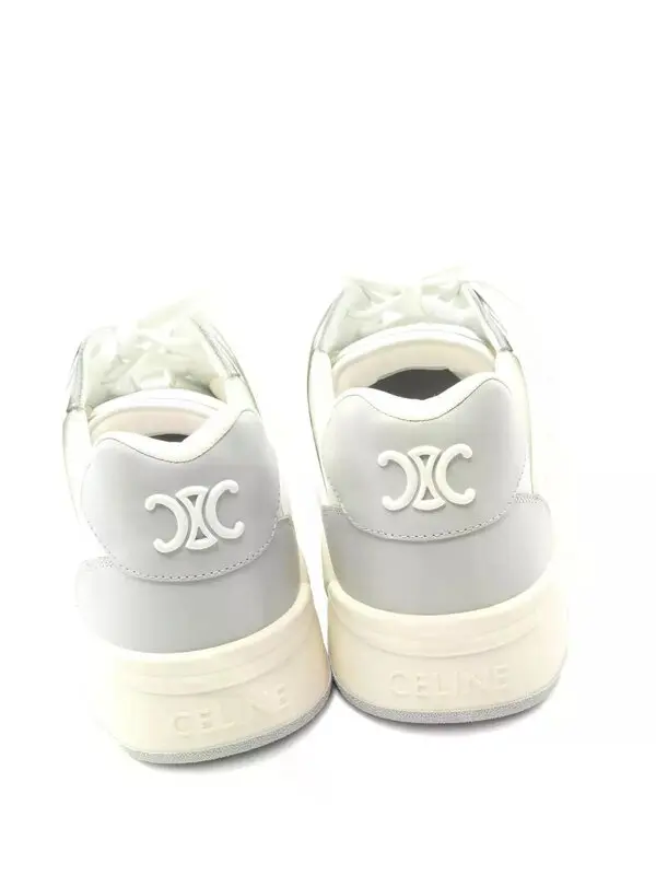 Celine Triomphe Leather Sneakers
