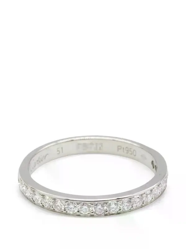 CARTIER 1895 Diamond Ring - Silver