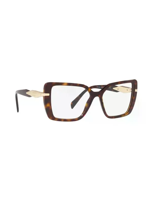 Prada Geometric Frame Glasses
