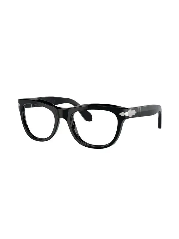 Persol Round-frame Eyeglasses - Black