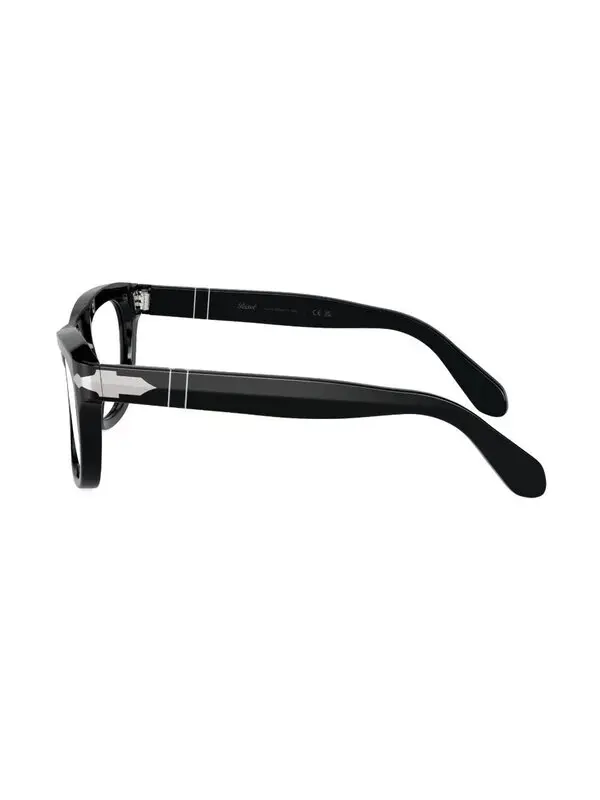 Persol Round-frame Eyeglasses - Black