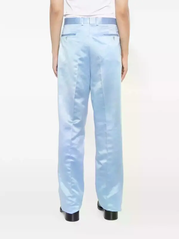TOM FORD Pleated Textured Trousers