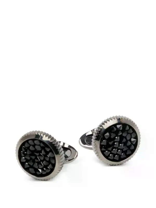 Giorgio Armani Crystal-embellished Cufflinks