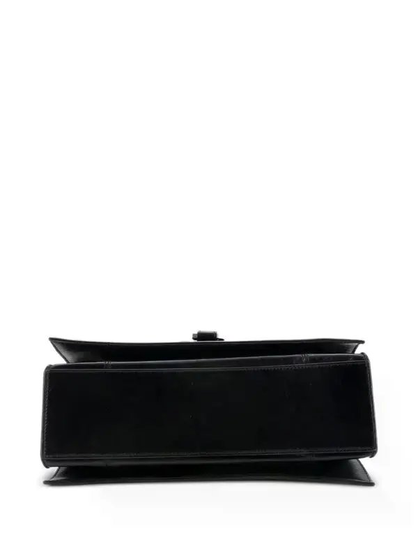 Balenciaga Crush Sling Leather Medium Shoulder Bag