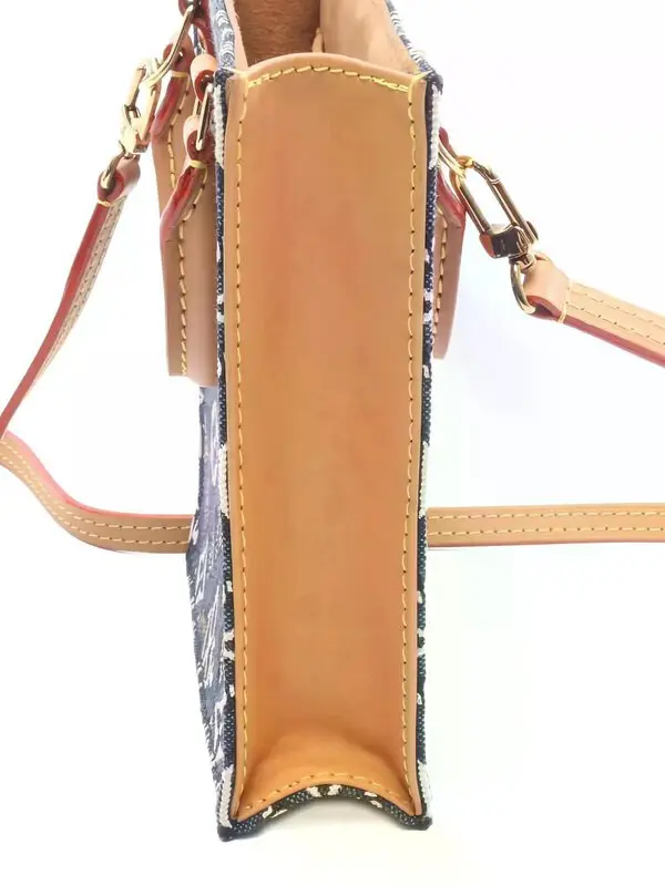 LOUIS VUITTON 2020 Petit Sac Plat Tote Bag - Blue