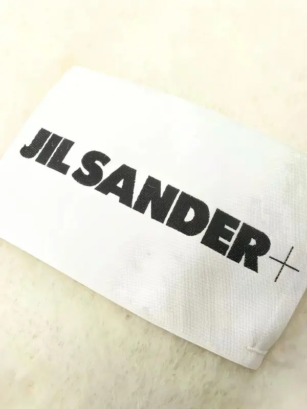 JIL SANDER 2020s Logo-detail Scarf - Neutrals