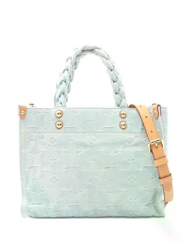 LOUIS VUITTON 2021 Monogram-pattern Top-handle Tote Bag
