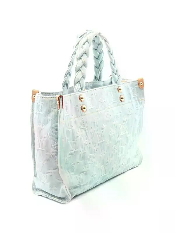 LOUIS VUITTON 2021 Monogram-pattern Top-handle Tote Bag