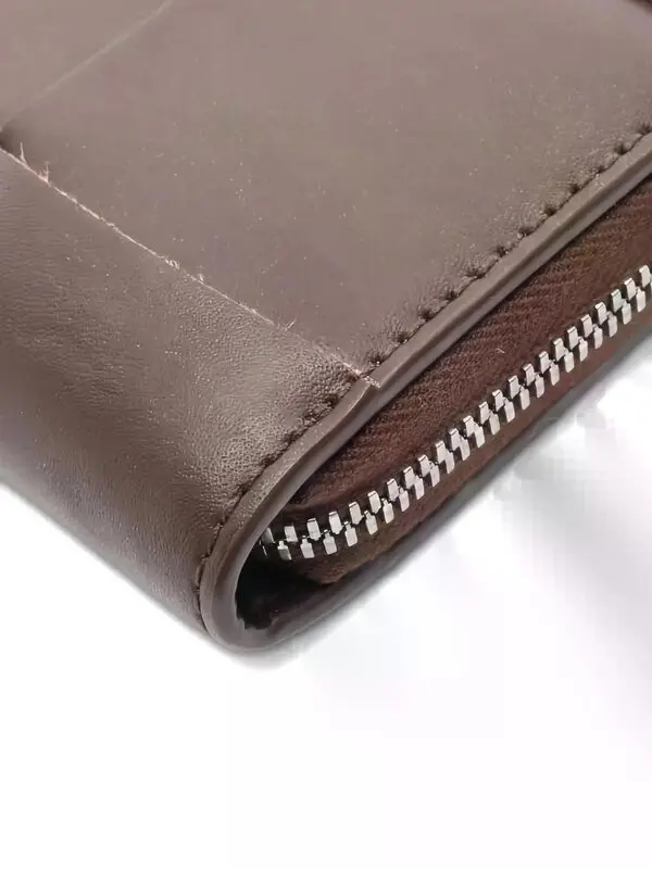 Bottega Veneta 2010s Cassette Woven Leather Wallet
