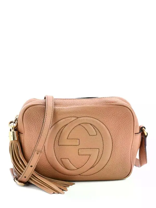 Gucci Soho Disco Leather Small Crossbody Bag - Neutrals