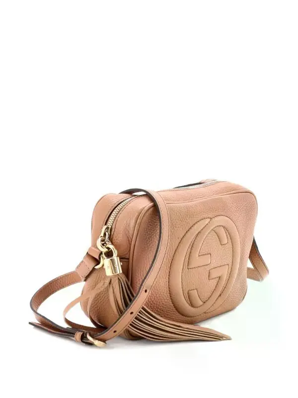 Gucci Soho Disco Leather Small Crossbody Bag - Neutrals