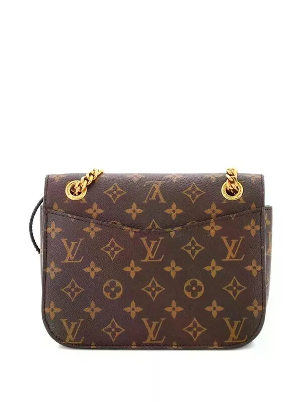 LOUIS VUITTON Passy Handbag Monogram Canvas Crossbody Bag - Brown