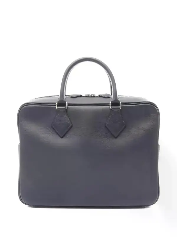 Hermès 2024 Plume Briefcase Bag - Blue