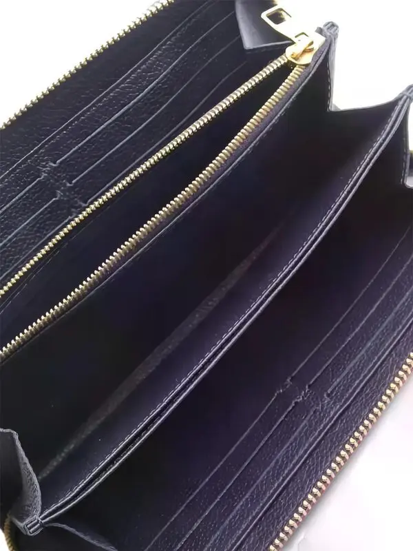 LOUIS VUITTON 2019 Zippy Leather Wallet - Blue