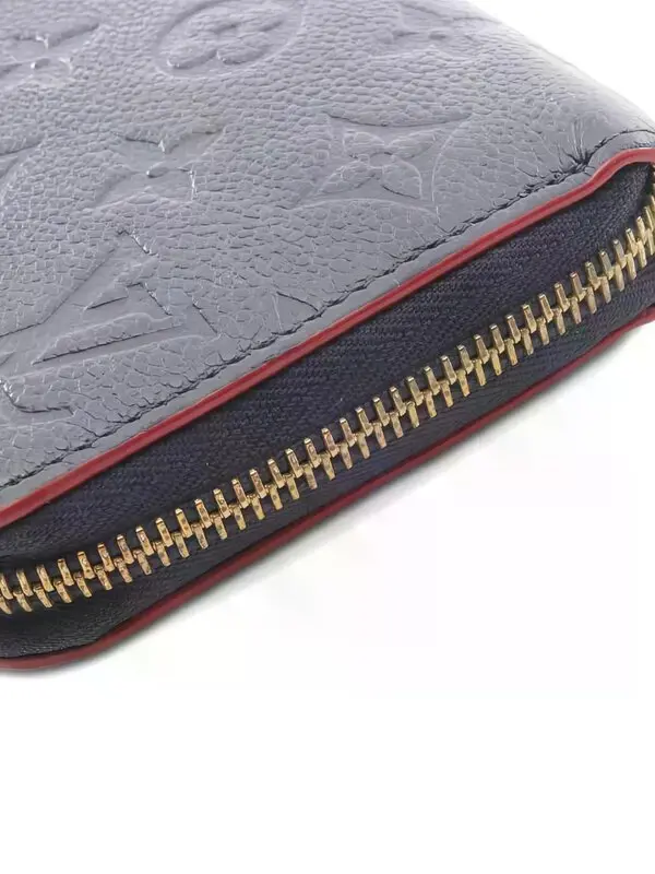 LOUIS VUITTON 2019 Zippy Leather Wallet - Blue