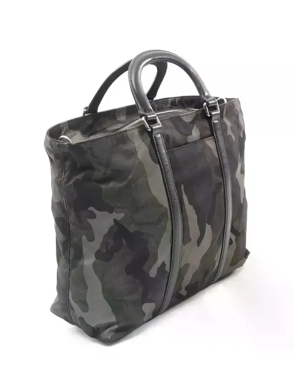 Prada 2000s Camouflage Tote