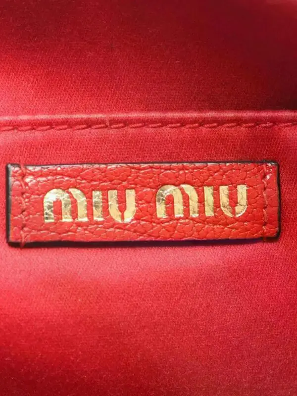 Miu Miu Leather Crossbody Bag