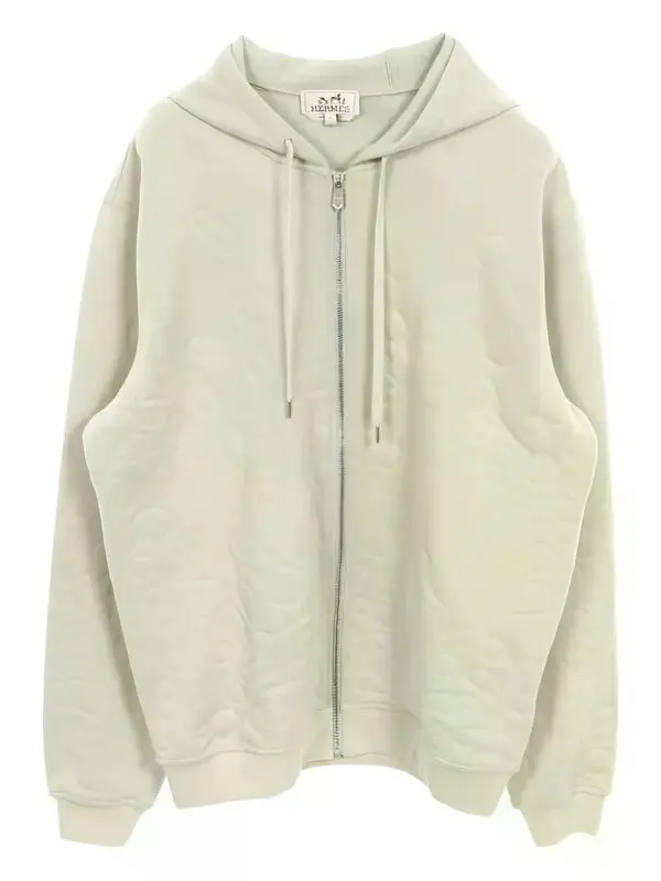 Hermès 2010s Chaîne D'ancre Zip-up Hoodie