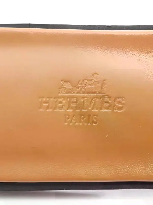 Hermès 2010s Oran Denim Sandals