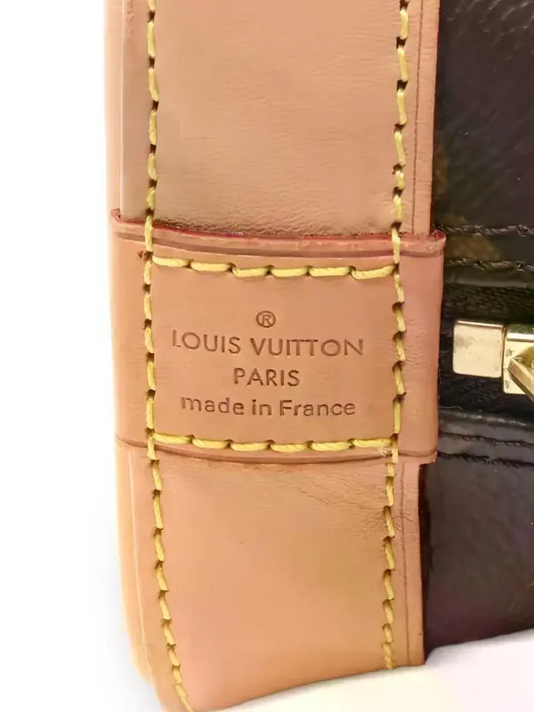 LOUIS VUITTON 2020 Alma Bb Monogram Tote - Brown