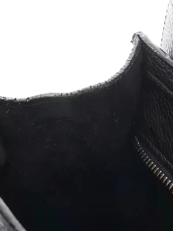 Celine 2000s Leather Tote Bag - Black