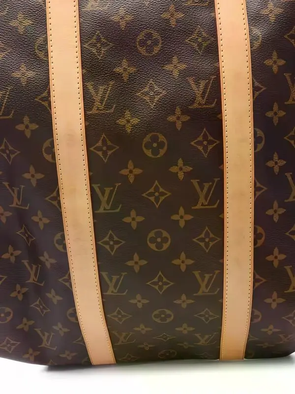 LOUIS VUITTON 2004 Keepall 50 Monogram Holdall Bag - Brown
