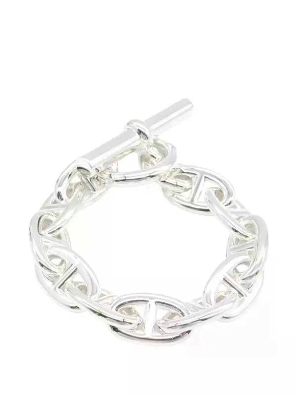 Hermès 2010s Chaîne D'ancre Bracelet - Silver