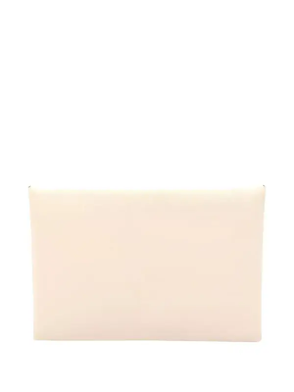 Hermès 2020 Calvi Snap Coin Purse - Neutrals