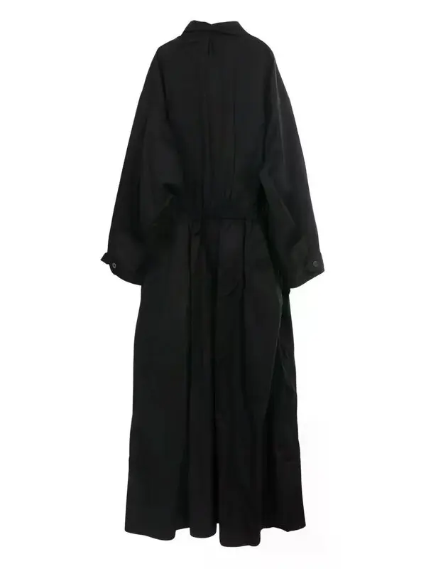 Hermès Polo-collar Maxi Dress