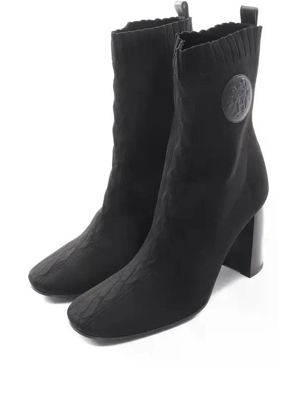 Hermès Jenna Round-toe Ankle Boots