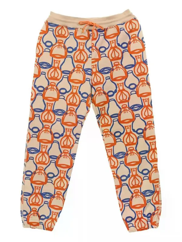 Hermès 2020s Fantaisie D’etriers Printed Track Pants - Neutrals