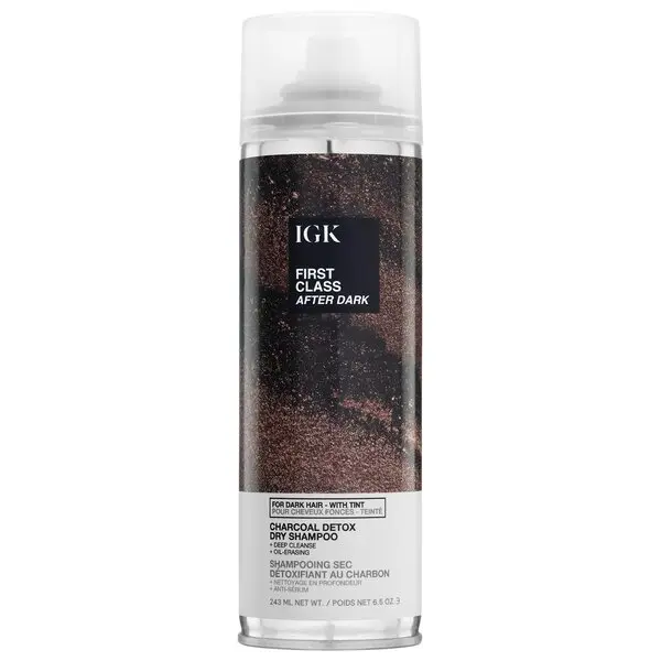 IGK First Class After Dark Tinted Charcoal Detox Dry Shampoo - One-color