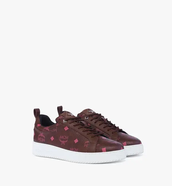 Mcm Neo Terrain Low-top Sneakers - Cinnamon
