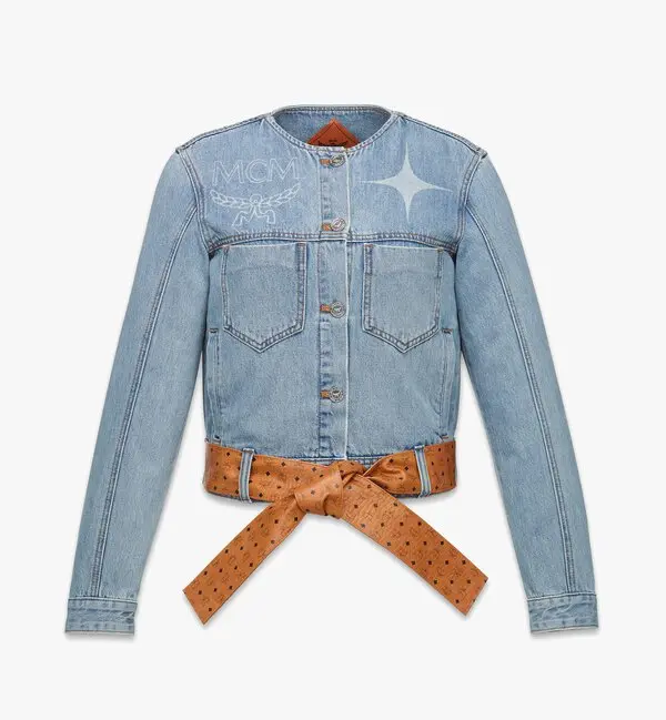 Mcm Constellation Denim Jacket