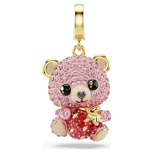 SWAROVSKI Idyllia Heart Charm - Pink