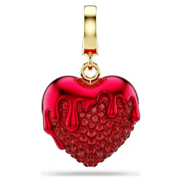 SWAROVSKI Idyllia Ladybug Charm With Crystal And /black Pave - Red